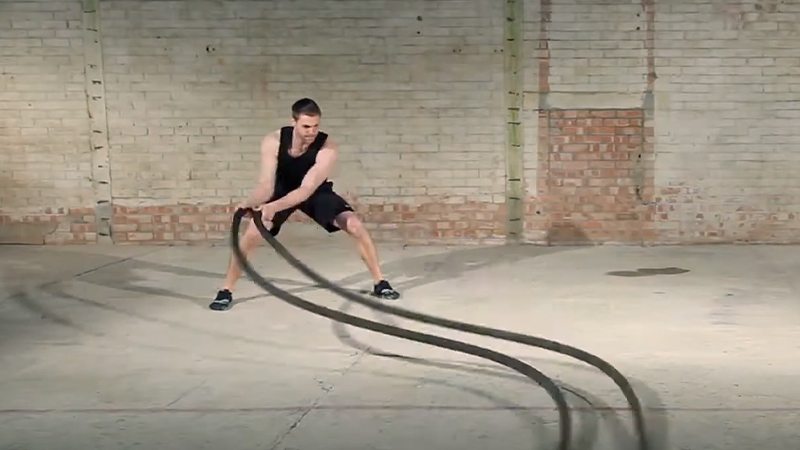 10 Battle Rope Exercises for a Lean [Battle Ropes for a Shredded ...