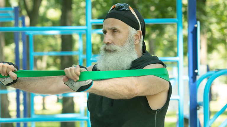 A Complete Guide to 10 Resistance Band Workouts for Seniors - Senior ...