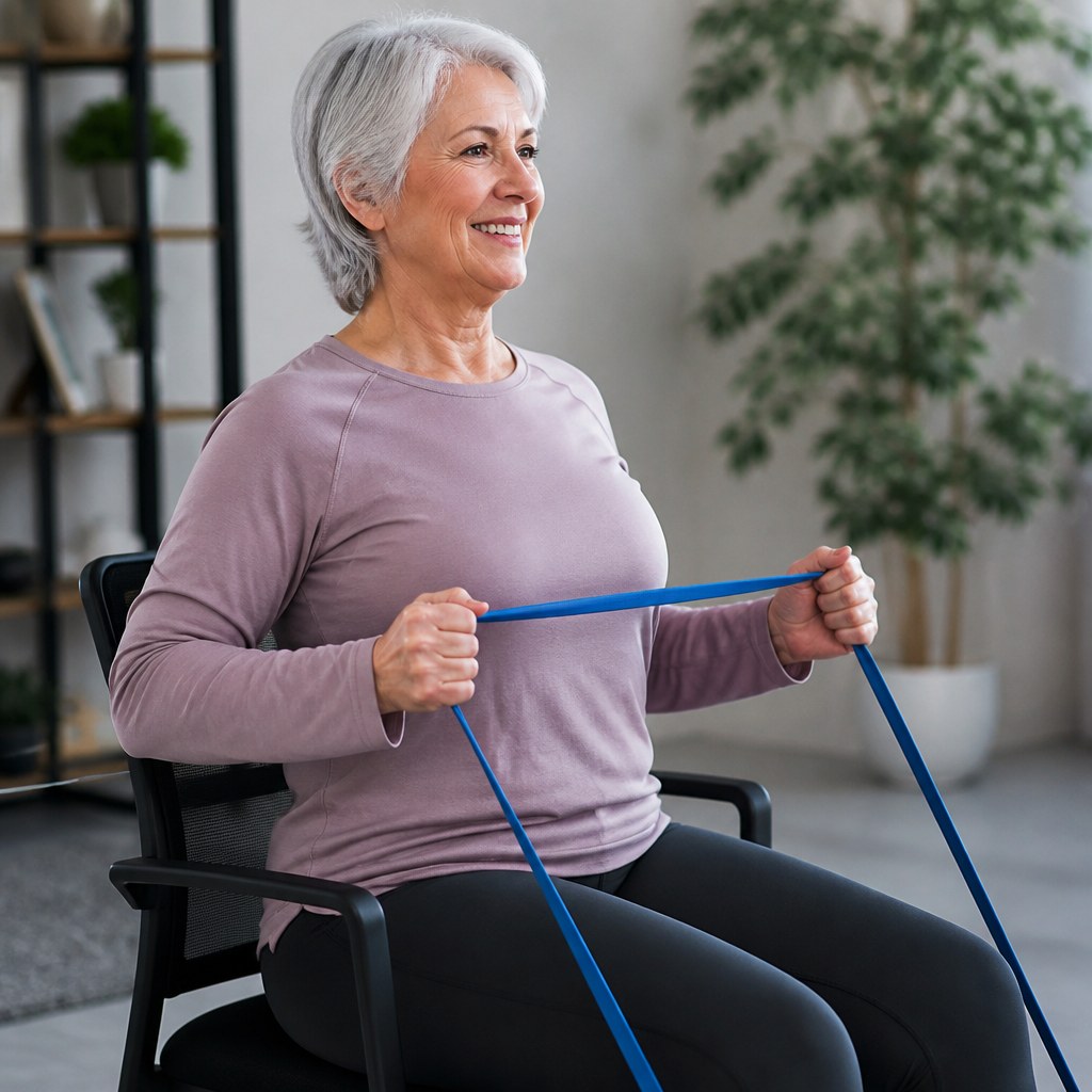Seated Upper Body Cardio Workout for Seniors: A Complete Guide