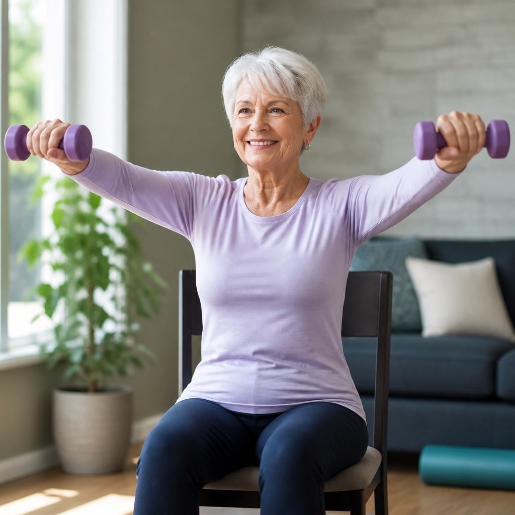 Revitalize Your Health with a 20-Minute Easy Upper Body Workout for Seniors